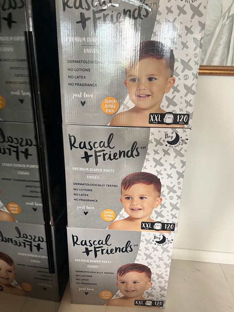 Rascal and Friends Premium Diaper Pants XXL Super Jumbo Size, Babies ...