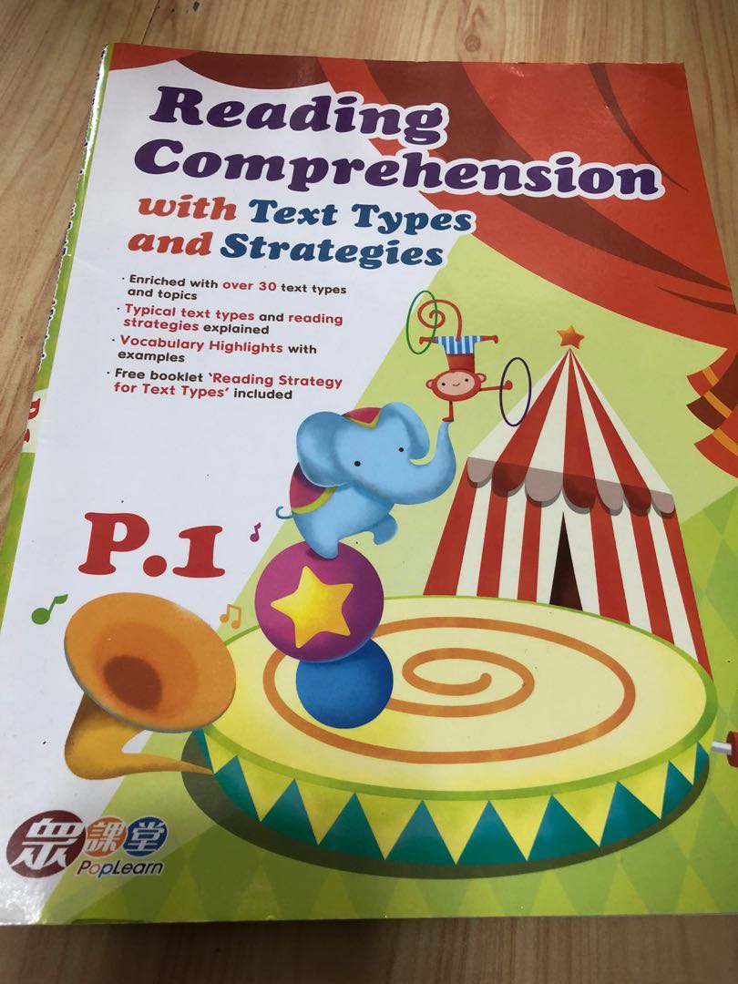 Reading Comprehension (P1), 興趣及遊戲, 書本 & 文具, 教科書 - Carousell