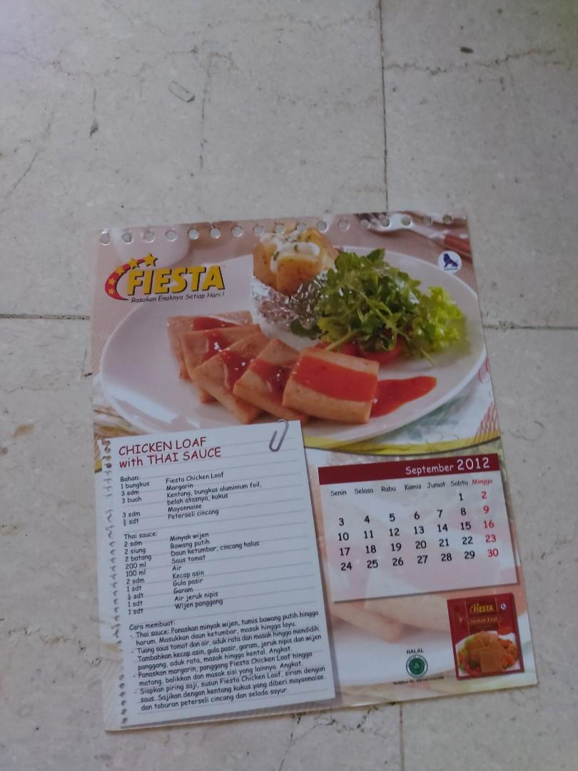Resep makanan Fiesta, Buku & Alat Tulis, Buku di Carousell