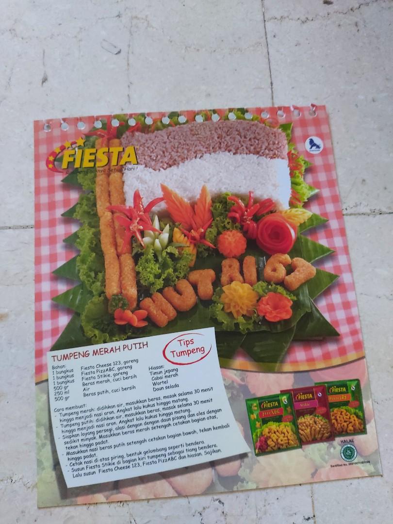 Resep makanan Fiesta, Buku & Alat Tulis, Buku di Carousell