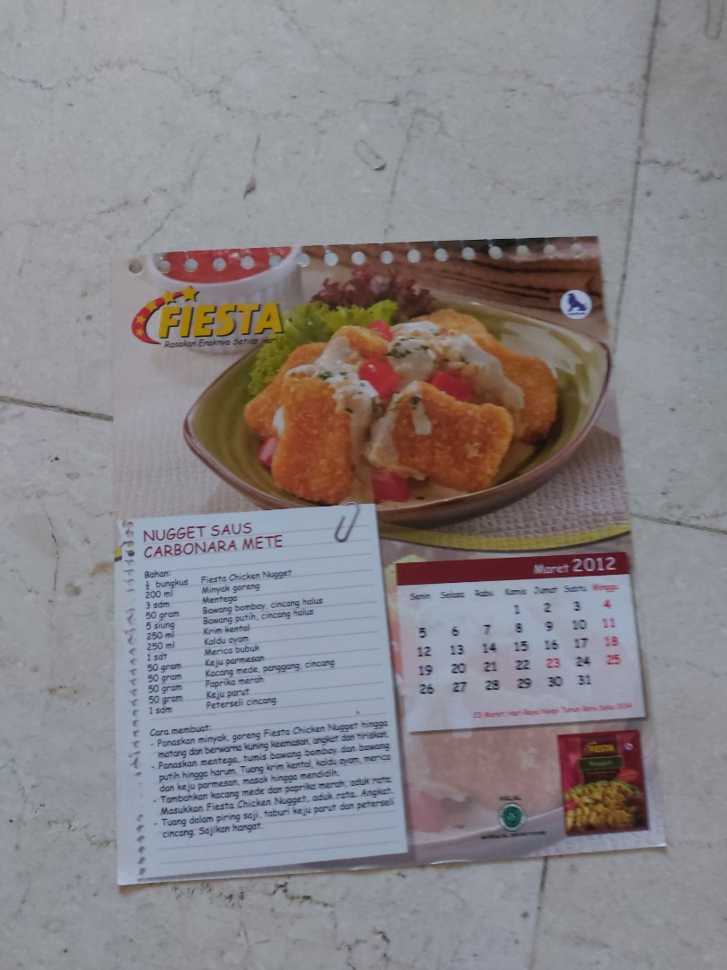Resep makanan Fiesta, Buku & Alat Tulis, Buku di Carousell