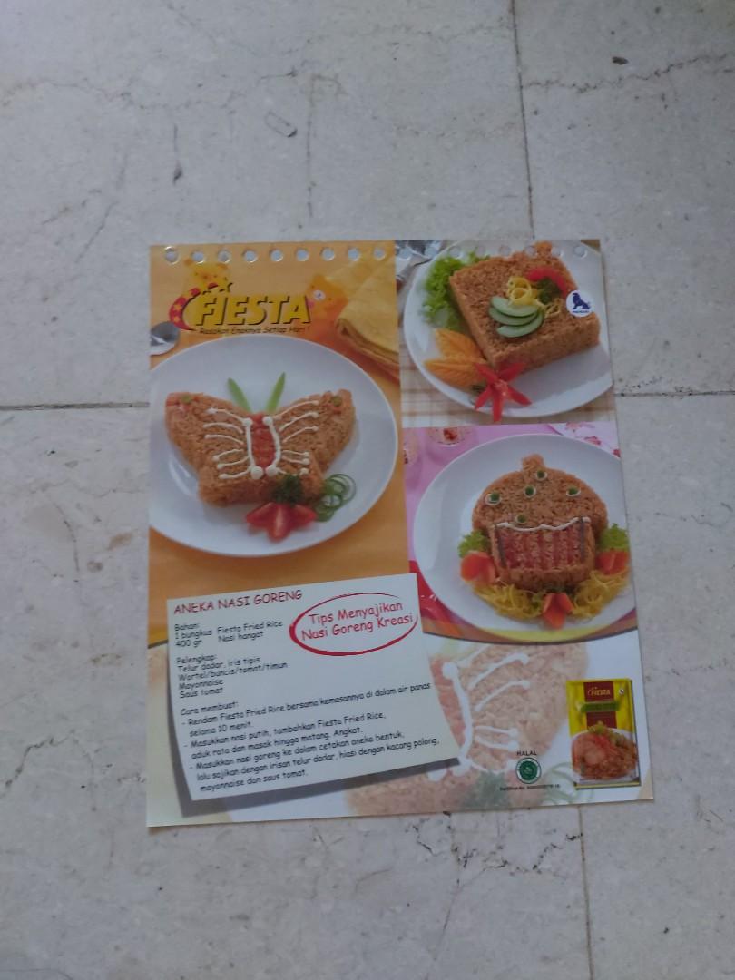 Resep makanan Fiesta, Buku & Alat Tulis, Buku di Carousell