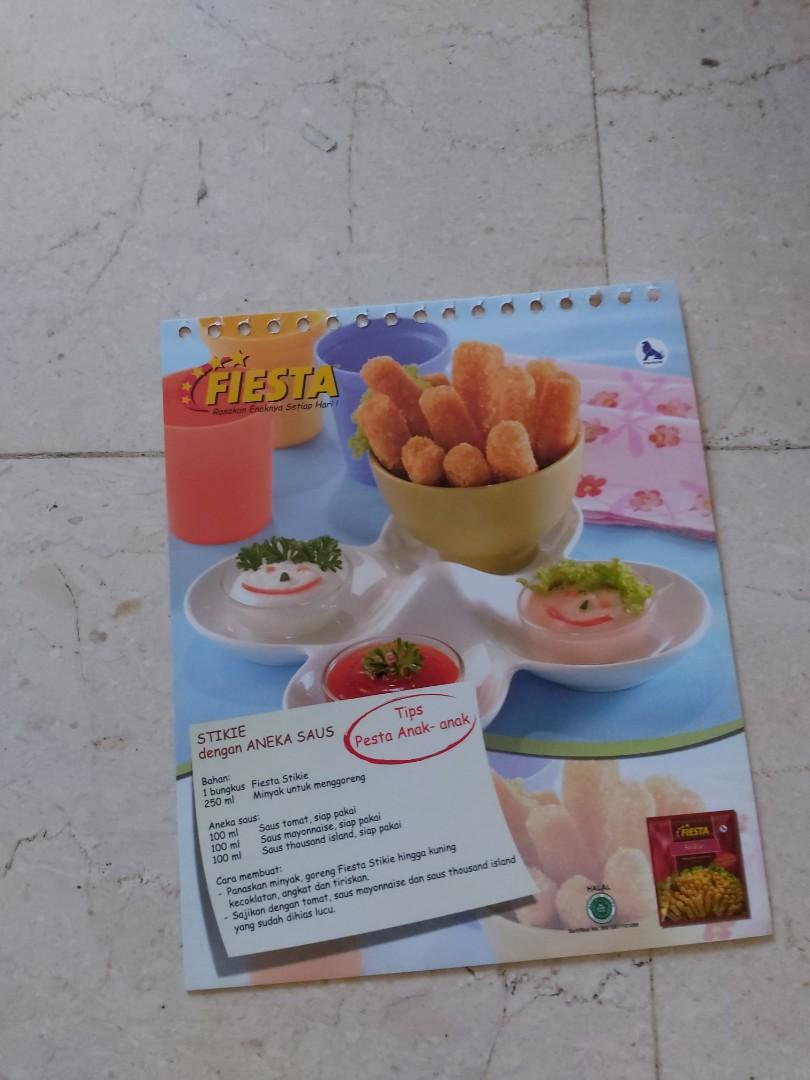 Resep makanan Fiesta, Buku & Alat Tulis, Buku di Carousell