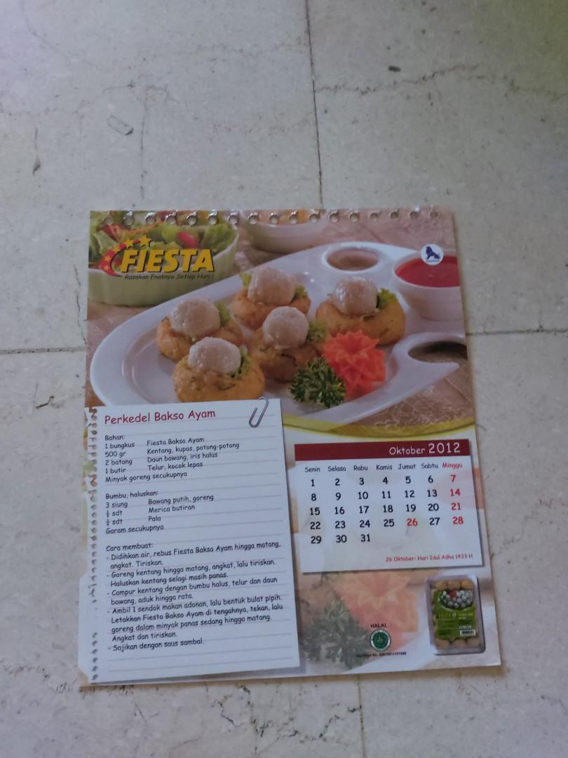 Resep makanan Fiesta, Buku & Alat Tulis, Buku di Carousell