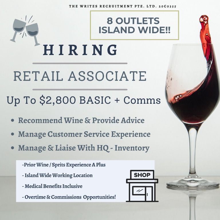 Retail Associate, Jobs, Sales, Retail & Marketing on Carousell