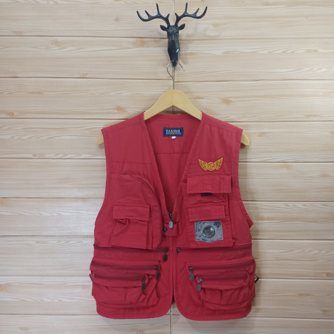 Rompi / Vest Danpol Size L (Size Chart Rompi) P60 L55, Fesyen Pria ...