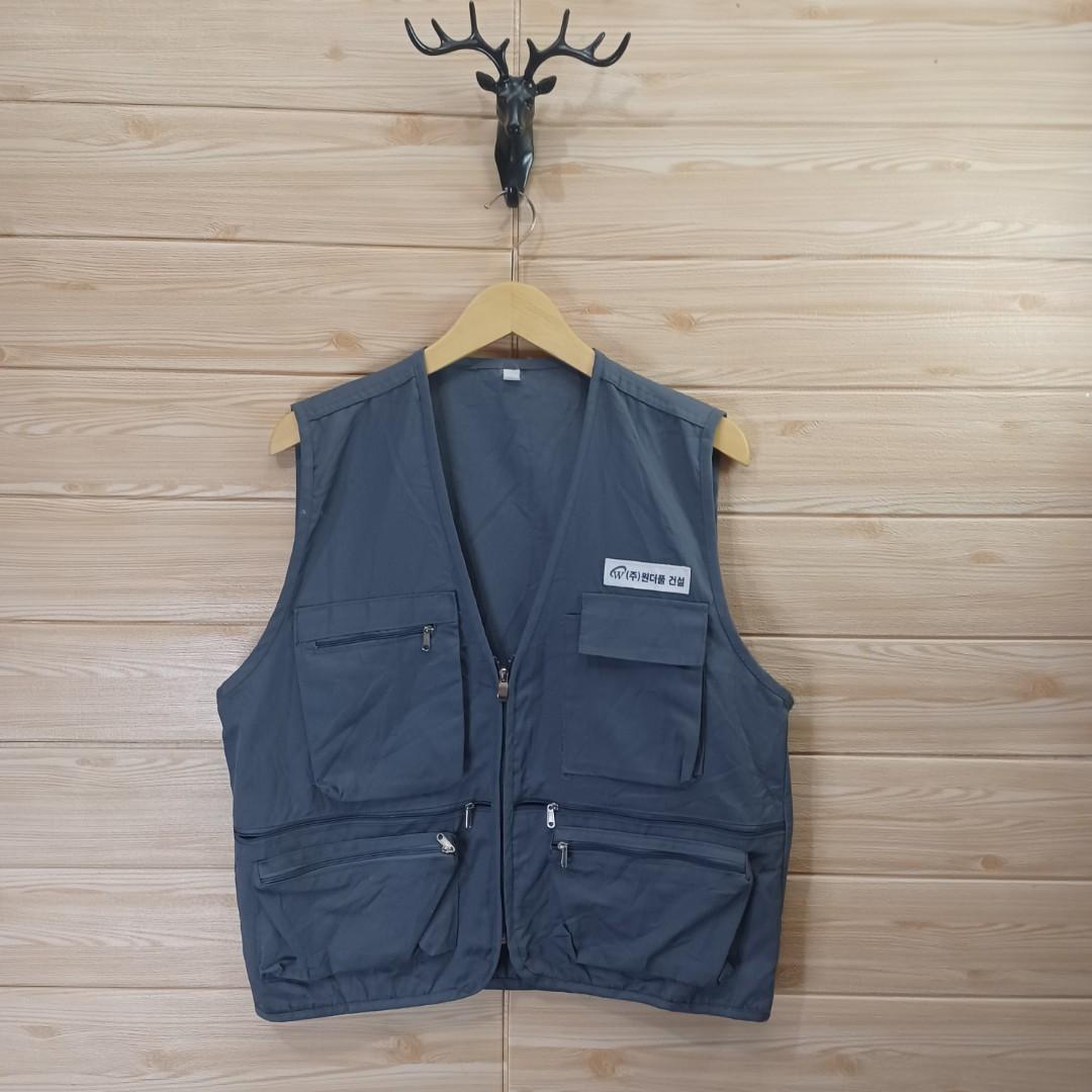 Rompi / Vest Plain _ Size L (Size Chart Rompi) P63 L54, Fesyen Pria ...