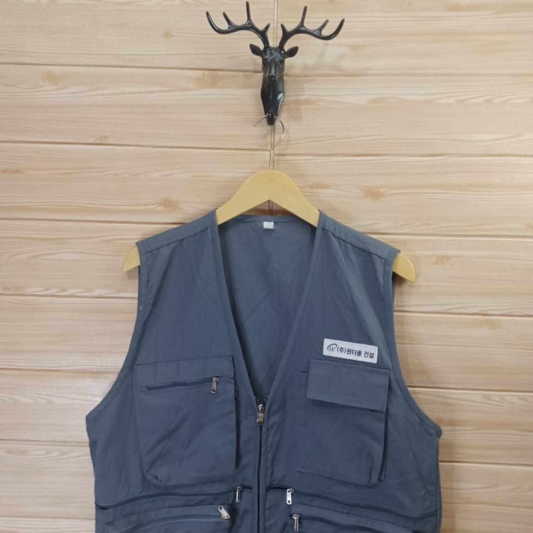 Rompi / Vest Plain _ Size L (Size Chart Rompi) P63 L54, Fesyen Pria ...