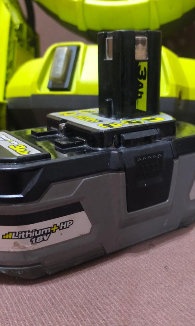 Ryobi 3Ah hp battery, Commercial & Industrial, Construction Tools ...