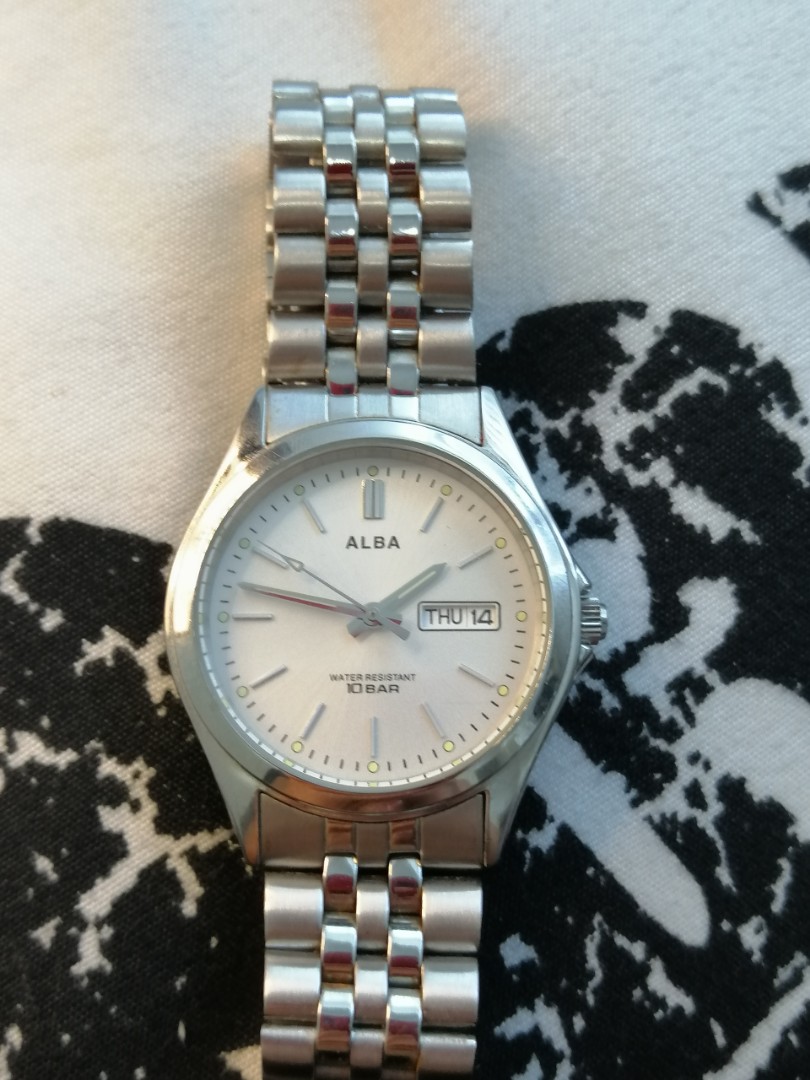 Seiko Alba Quartz Watch, Men's Fashion, Watches & Accessories, Watches ...