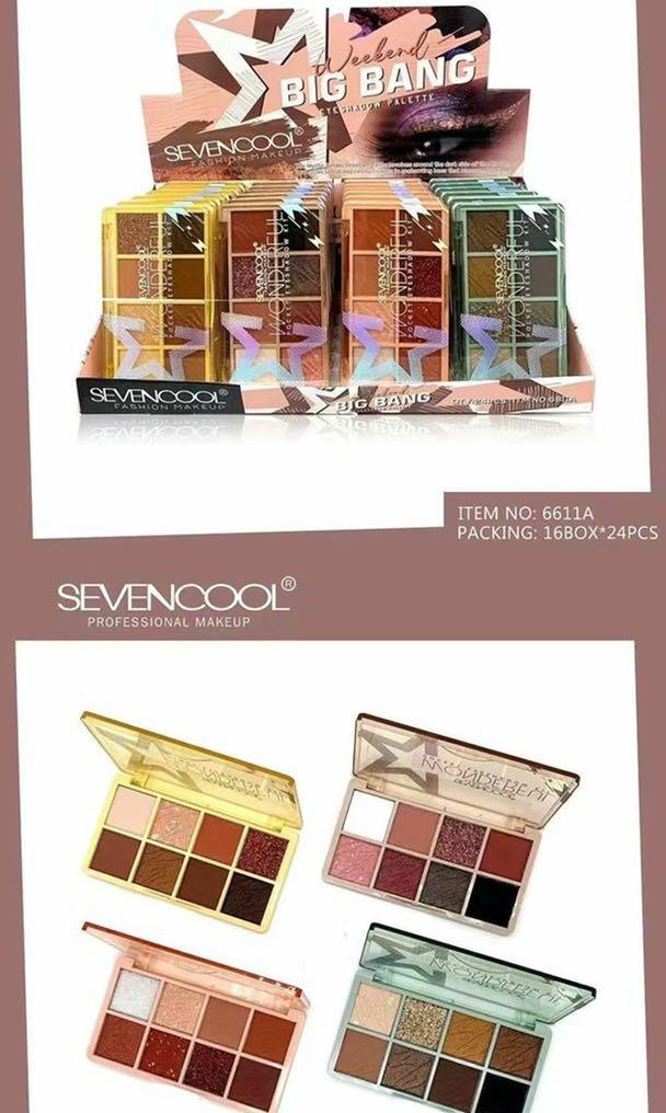(READYSTOCK) Sfr & Sevencool Eyeshadows, Beauty & Personal Care, Face ...