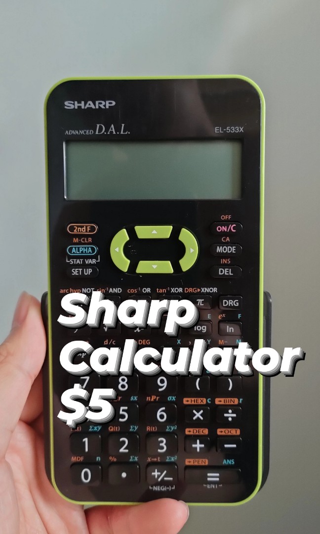 Sharp Scientific Calculator, Hobbies & Toys, Stationery & Craft ...