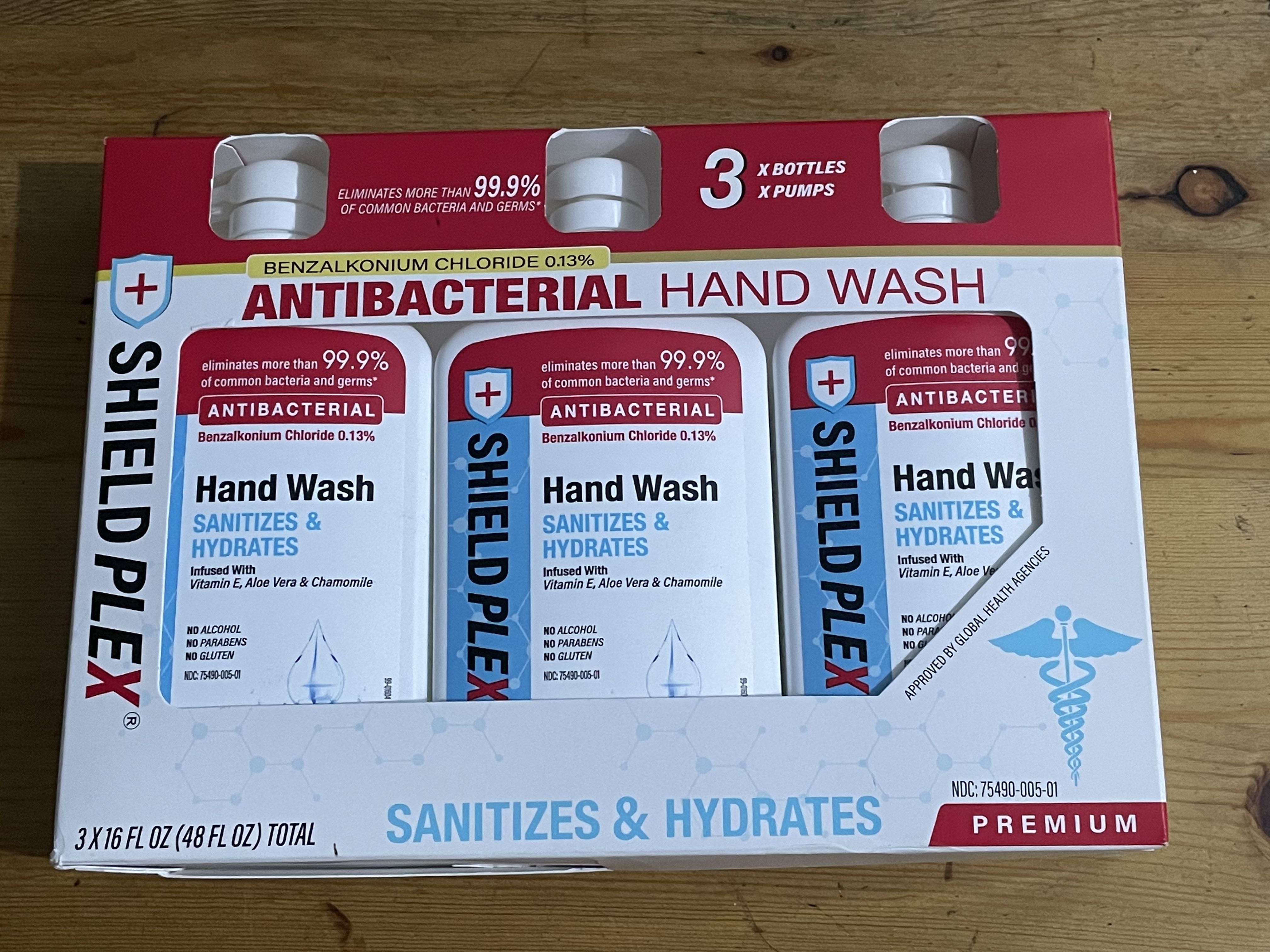 Shield Plex anti bacterial hand wash, Beauty & Personal Care ...