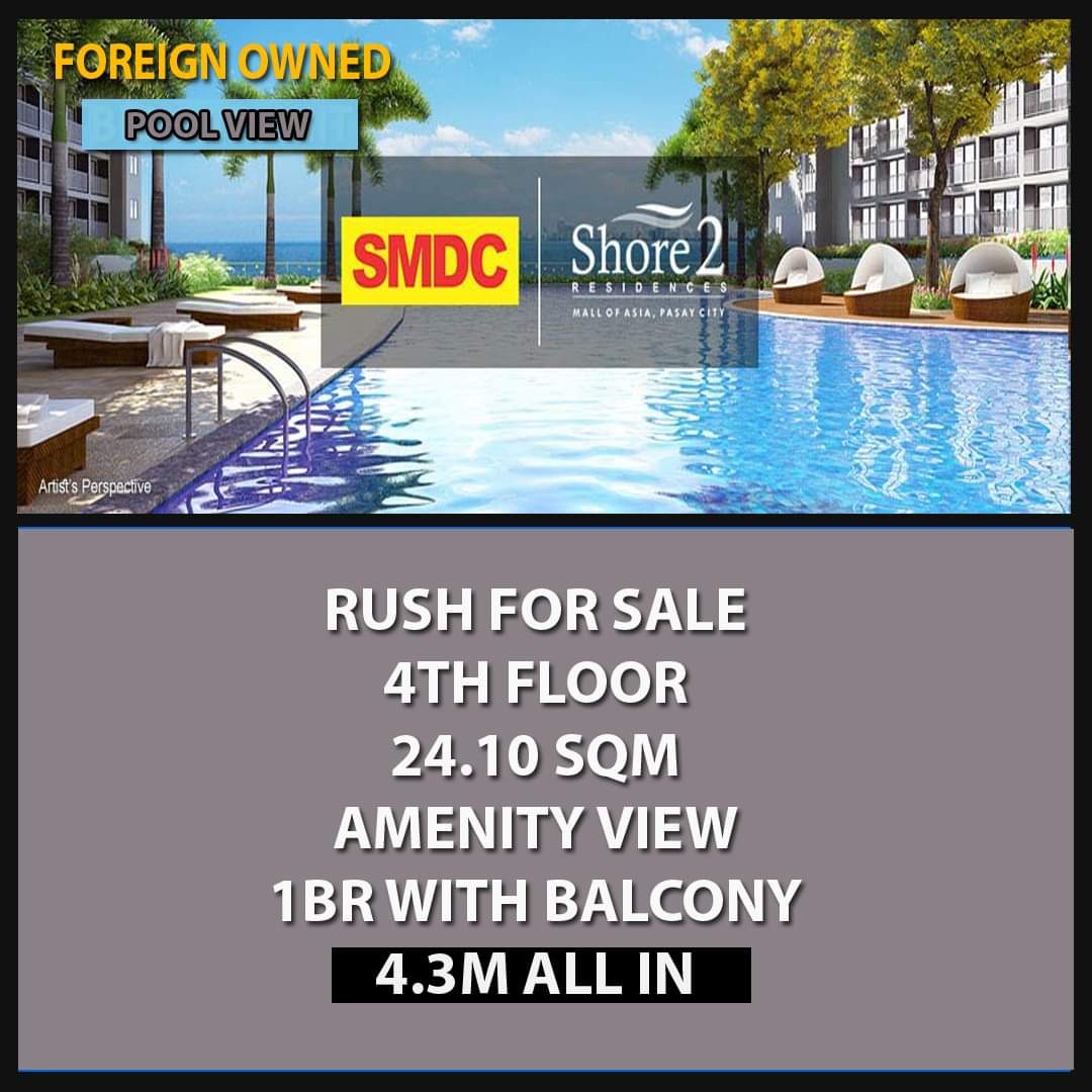 Shore 2 residences amenities view unit for sale, Property, For Sale ...