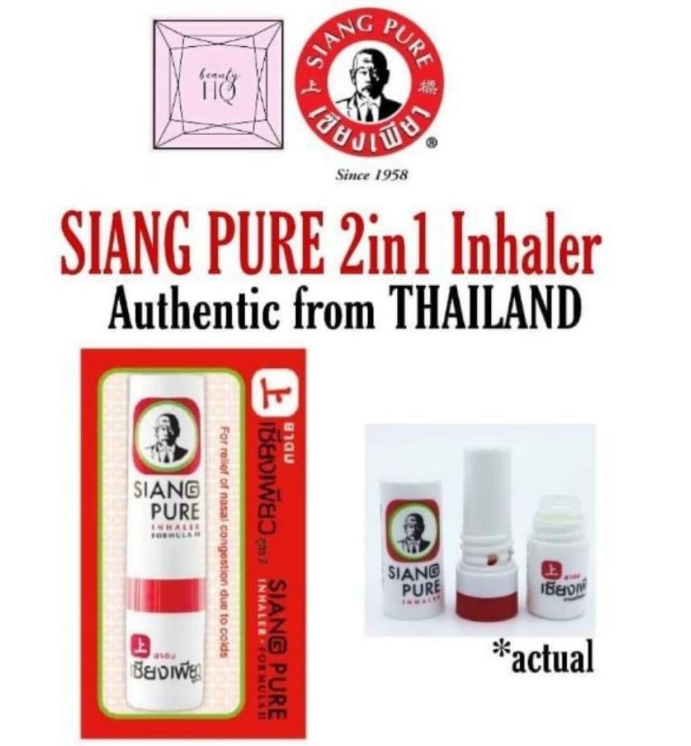 Siang Pure INHALER 2cc (set of 6), Beauty & Personal Care, Fragrance ...