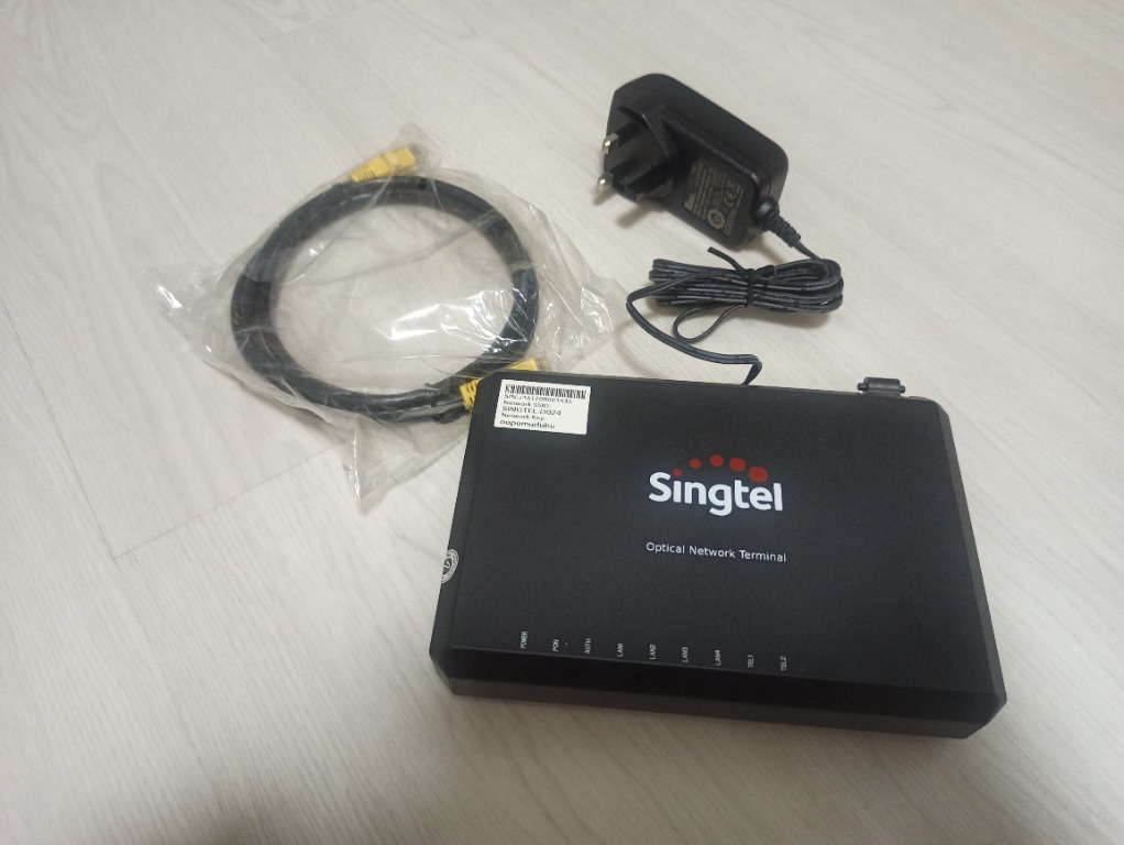 Singtel Optical Network Terminal, Computers & Tech, Parts & Accessories ...