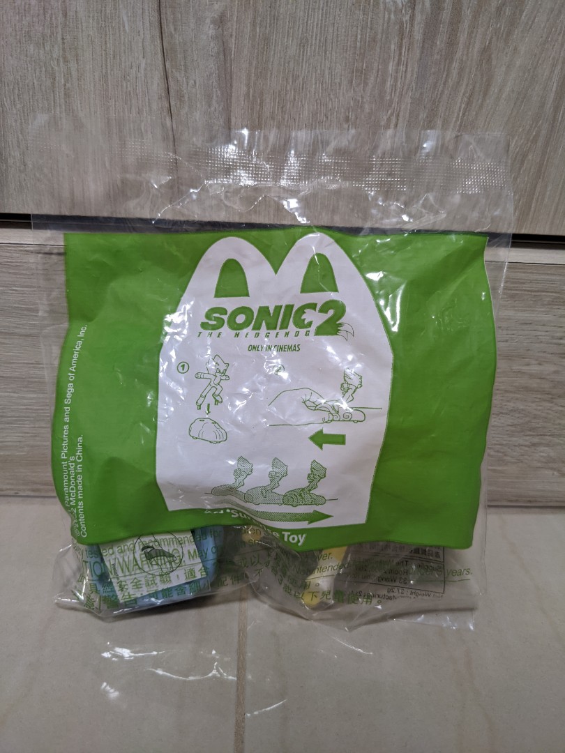 Sonic The Hedgehog 2 Macdonald Toy, Hobbies & Toys, Toys & Games on ...