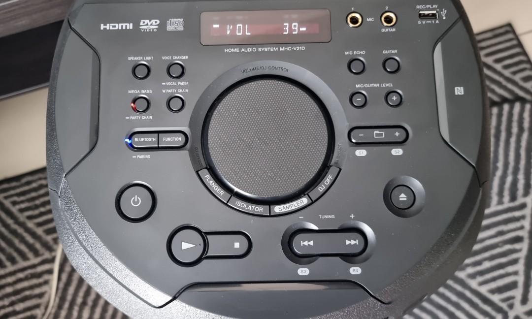 Sony MHC-V21D Audio System, Audio, Portable Music Players on Carousell