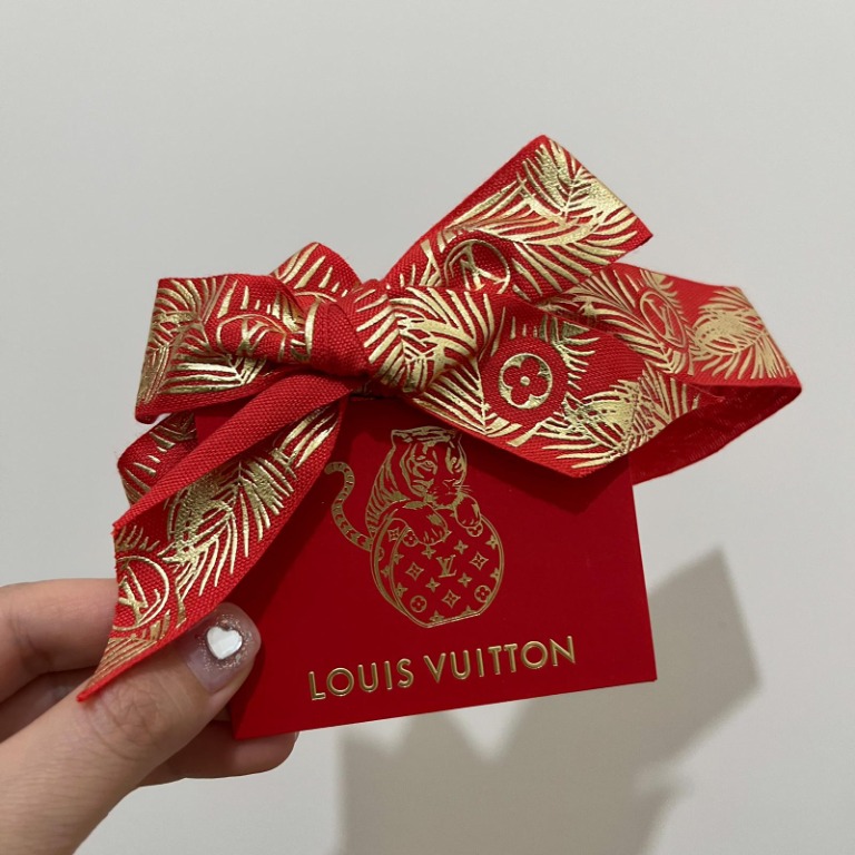 SPECIAL EDITION LV gift card & ribbon 絕版收藏 特別版 禮物咭連絲帶 Louis Vuitton, 女裝 ...