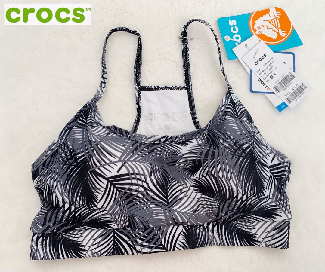 Sport Bra Crocs, Olah Raga, Baju Olahraga di Carousell