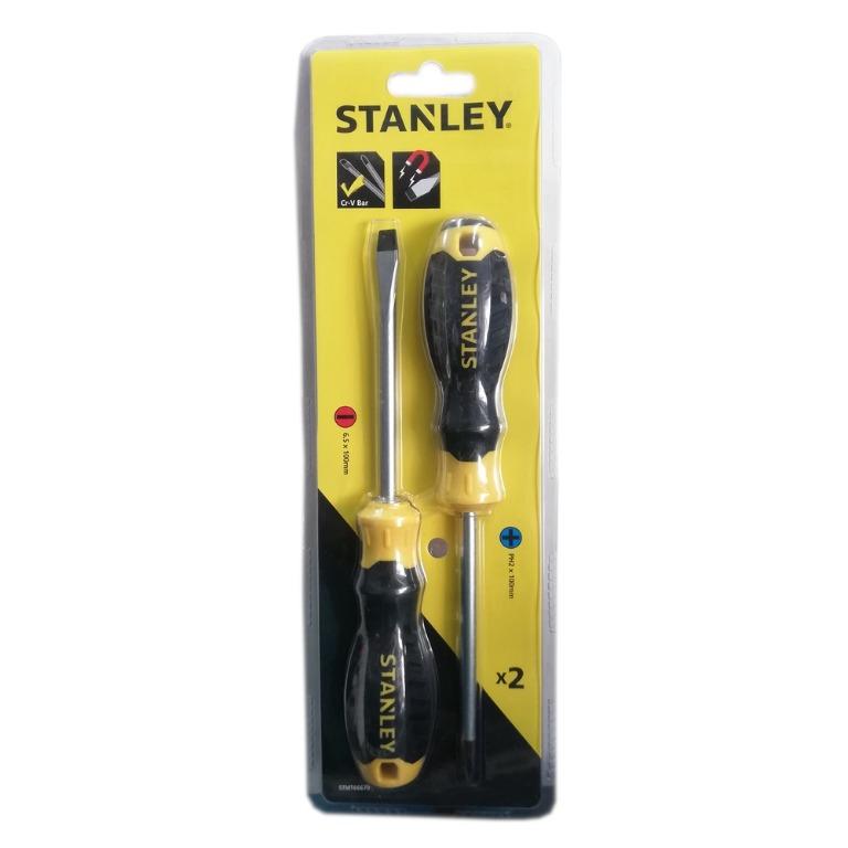 Stanley Screwdriver Set cushion Grip Pair (STMT66670), Commercial ...