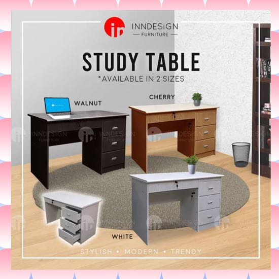 Study Table fully assembled, Furniture & Home Living, Furniture, Tables ...