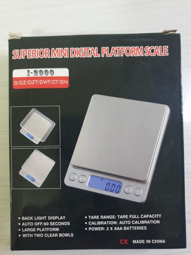 Superior Mini Digital Platform scale, TV & Home Appliances, Kitchen ...