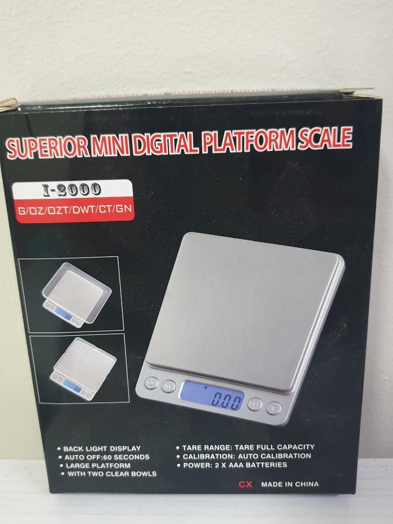 Superior Mini Digital Platform scale, TV & Home Appliances, Kitchen ...