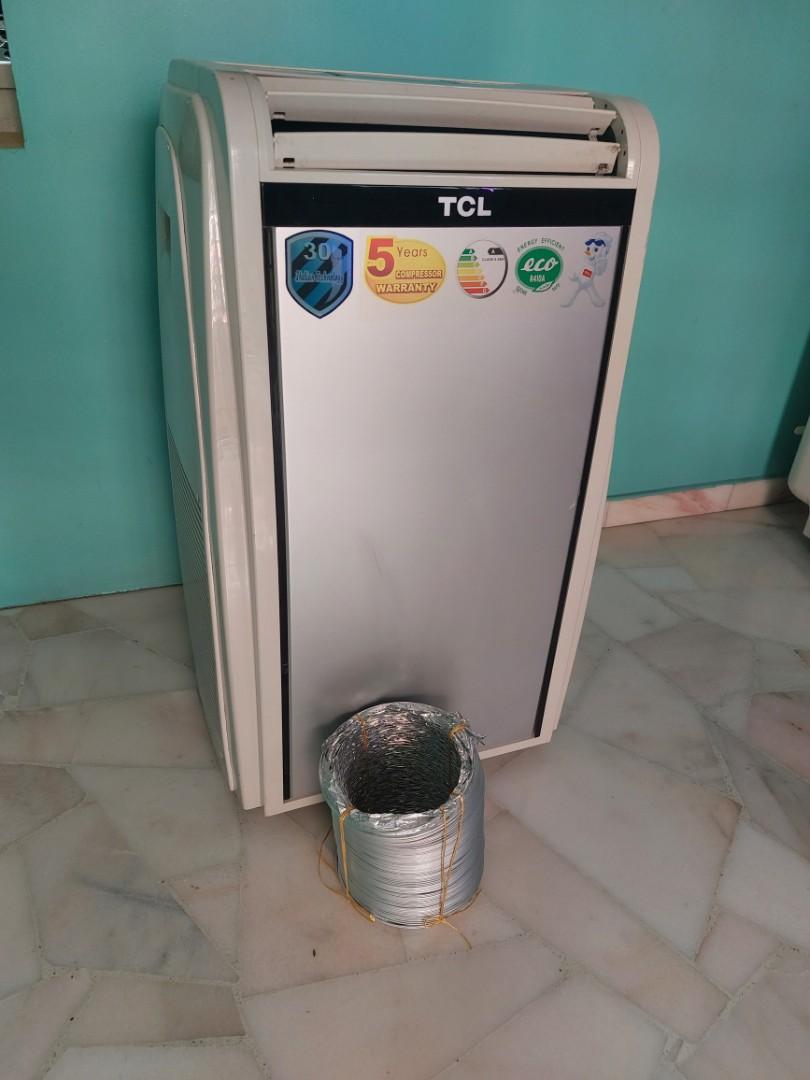 TCL portable aircon 12000 BTU/h, TV & Home Appliances, Air Conditioners ...