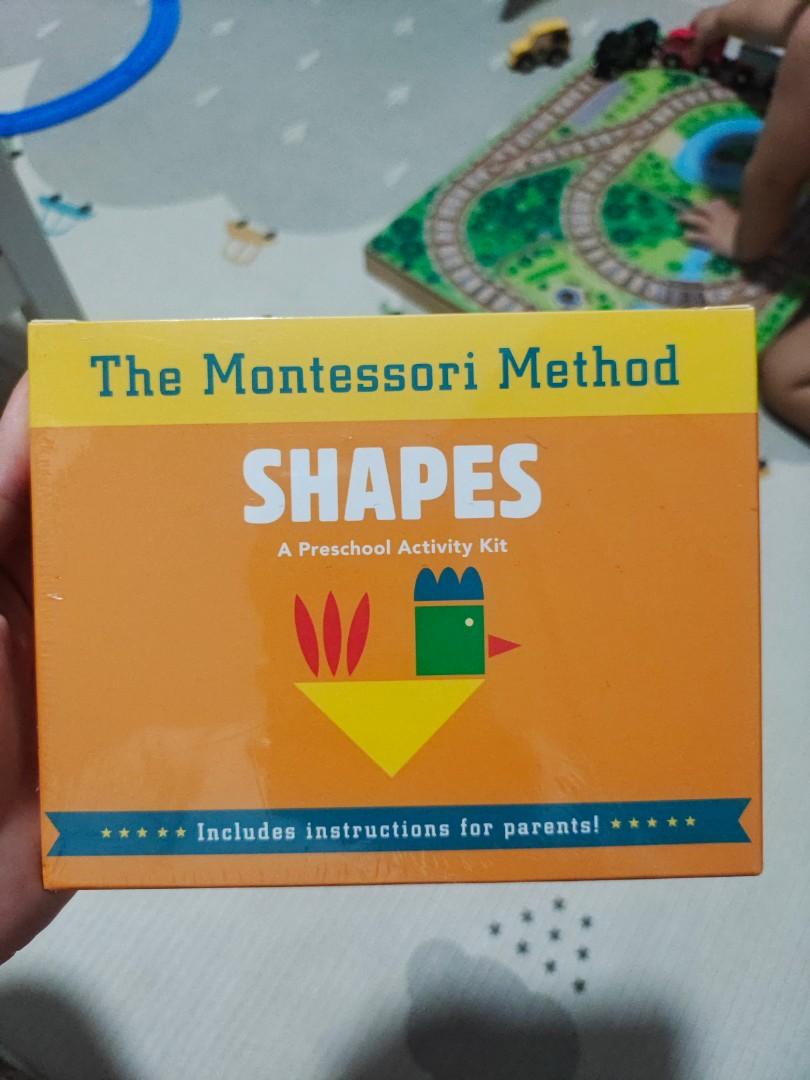 The Montessori Method Shapes Activity Kit, Hobbies & Toys, Toys & Games ...