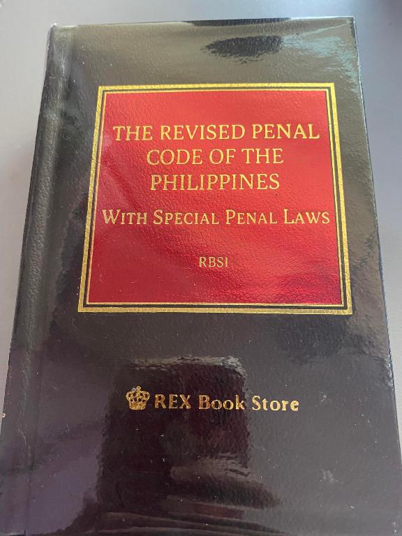The Revised Penal Code of the Philippines (w/ Special Penal Laws ...