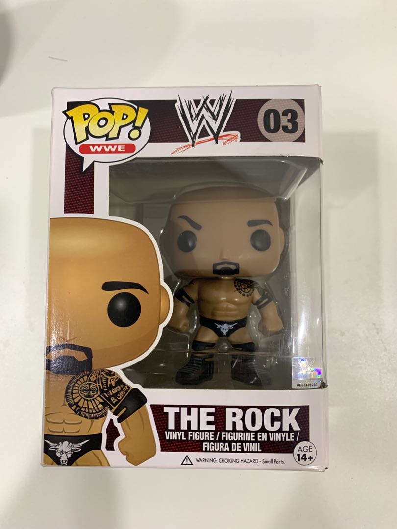 The Rock Funko Pop [OG / VAULTED], Hobbies & Toys, Memorabilia ...