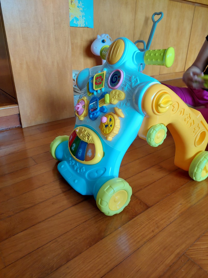 Top Tots 3 in 1 Walker Ride On, Babies & Kids, Infant Playtime on Carousell