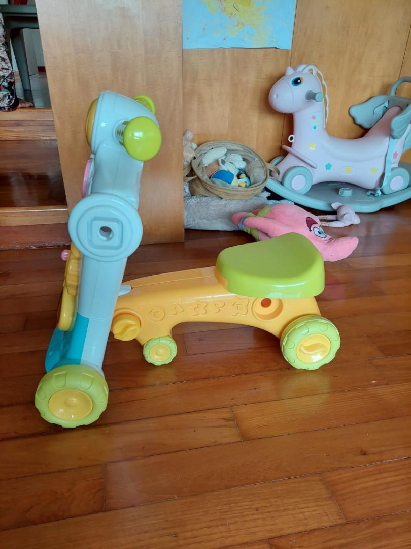 Top Tots 3 in 1 Walker Ride On, Babies & Kids, Infant Playtime on Carousell
