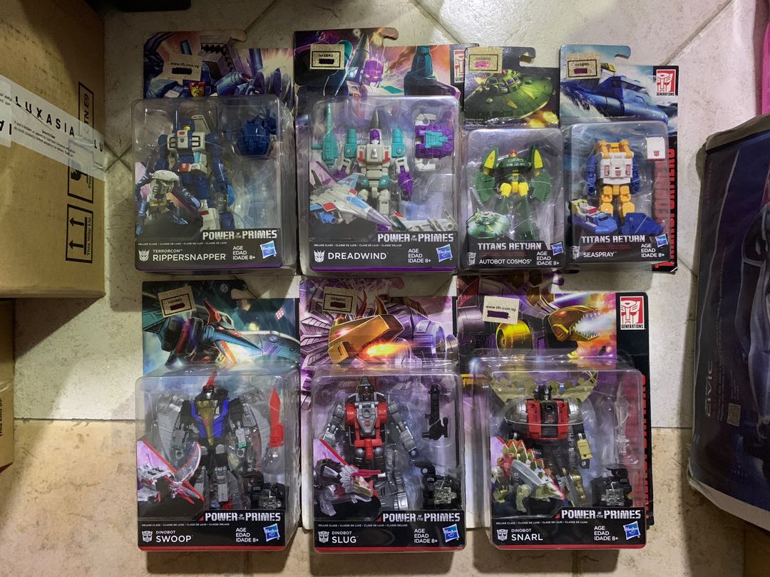 Transformers Generations Power of the Primes POTP Rippersnapper Titans ...
