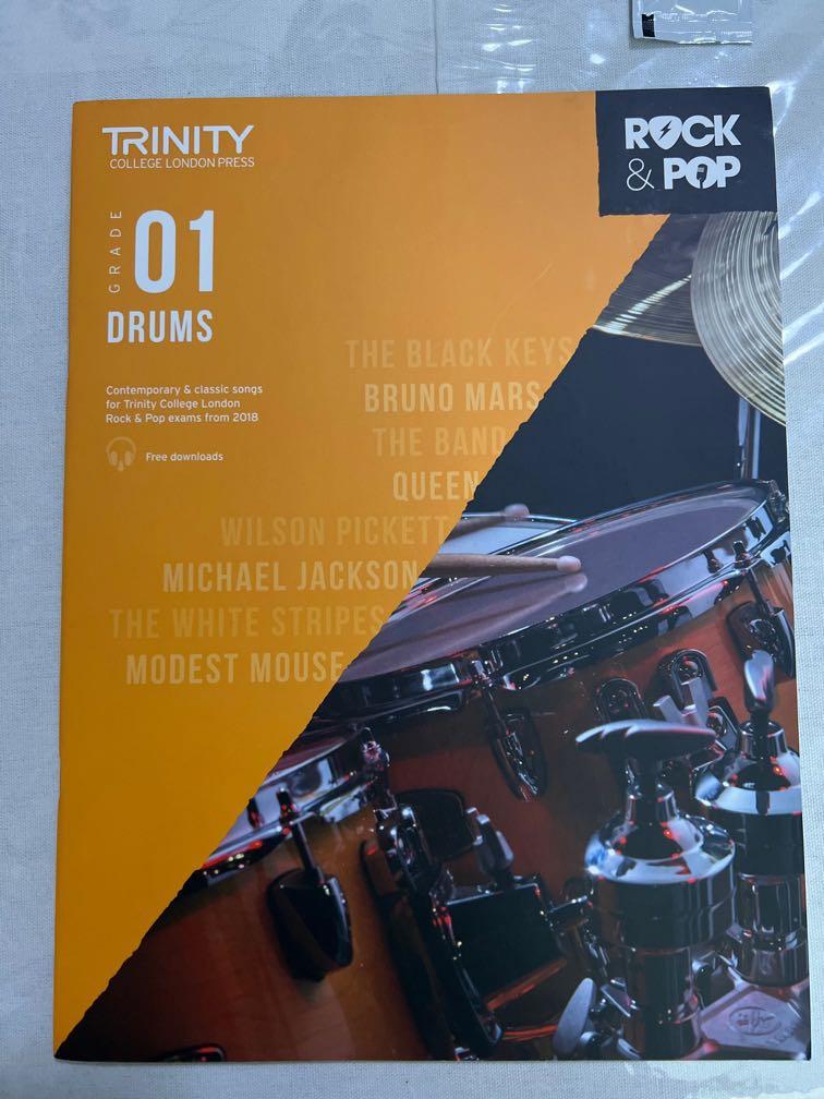 Trinity Grade 1 Drum Exam exercise book, Hobbies & Toys, Music & Media ...