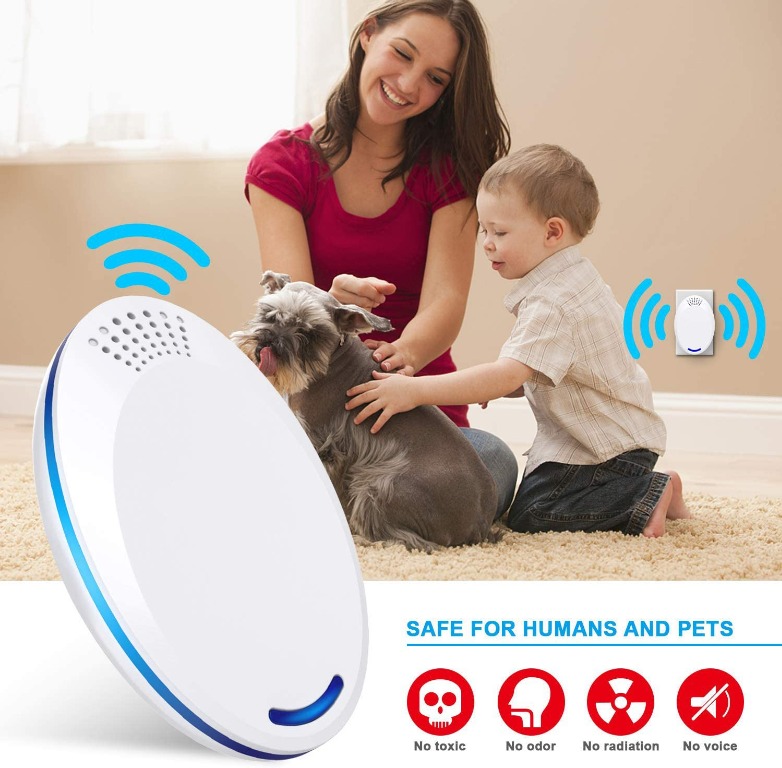 "Ultrasonic Pest Repeller - High Power Frequency Electronic Pest ...