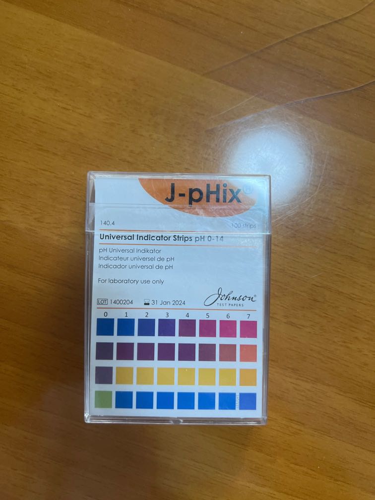 Universal Indicator Strips, Health & Nutrition, Medical Supplies ...