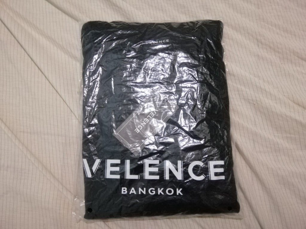 Velence bangkok 1st collection black tshirt, Men's Fashion, Tops & Sets ...