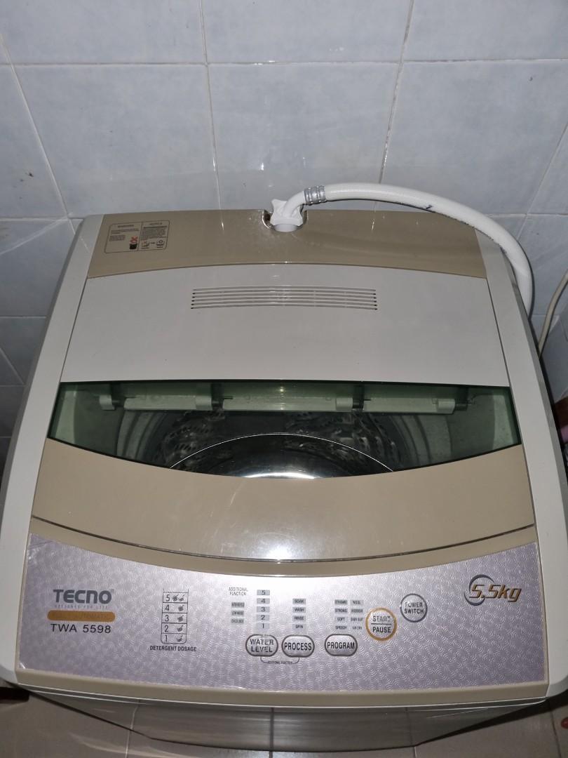 Techno Brand Washing Machine 5.5kg, TV & Home Appliances, Washing ...