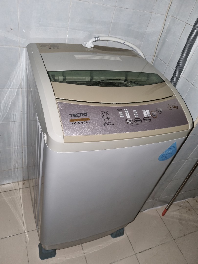 Techno Brand Washing Machine 5.5kg, TV & Home Appliances, Washing ...