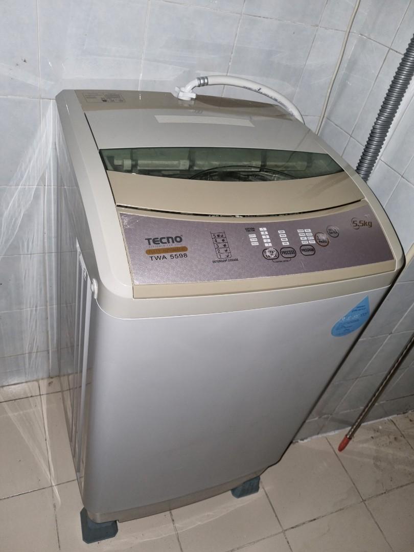 Techno Brand Washing Machine 5.5kg, TV & Home Appliances, Washing ...