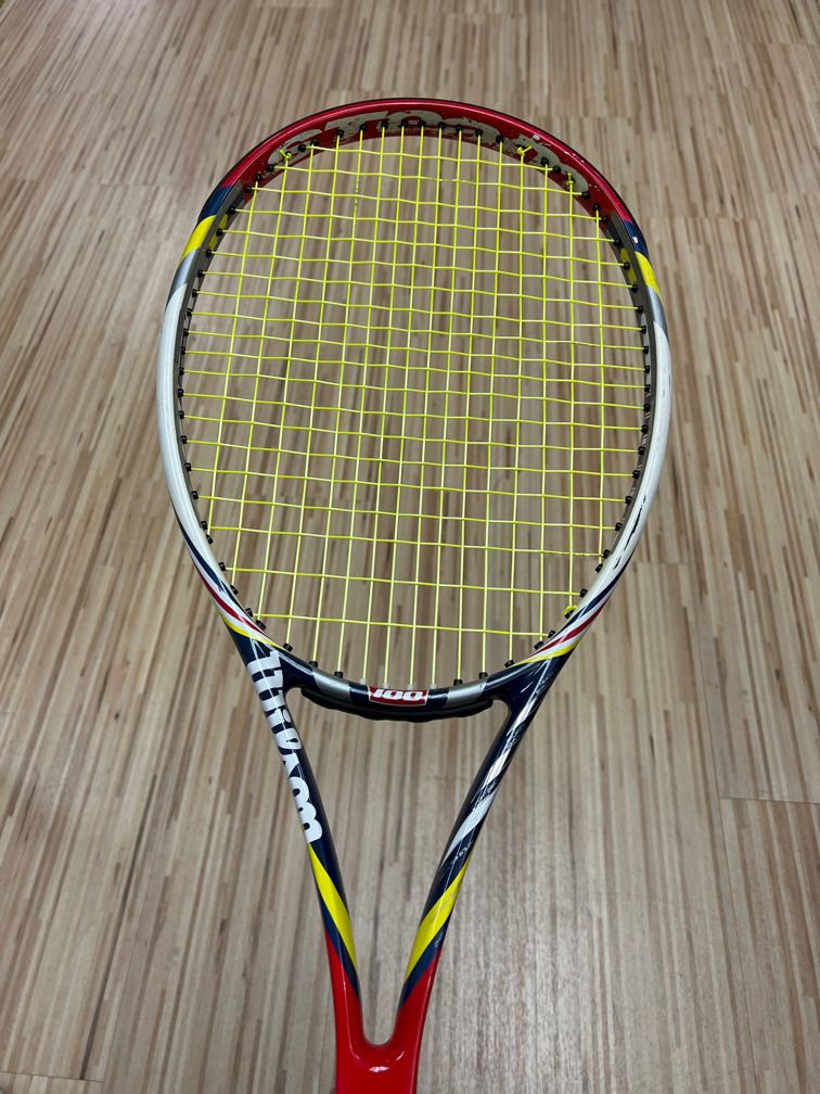 Wilson BLX Steam 100, Sports Equipment, Sports & Games, Racket & Ball ...