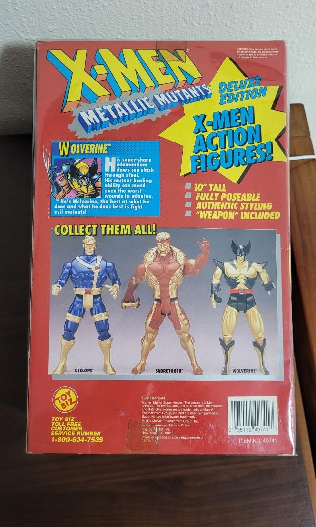 X-men wolverine deluxe metallic mutants, Hobbies & Toys, Toys & Games ...
