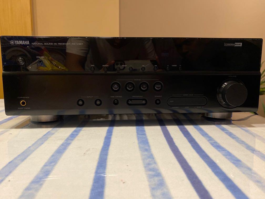 Yamaha Amplifier RX-V367, Audio, Soundbars, Speakers & Amplifiers on ...