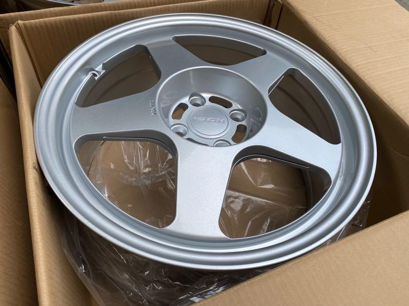 17” Rota Slipstream silver 4Holes pcd 100 Bnew mags, Car Parts ...