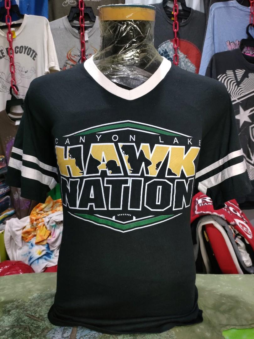(23) HAWK NATION, Men's Fashion, Tops & Sets, Tshirts & Polo Shirts on ...