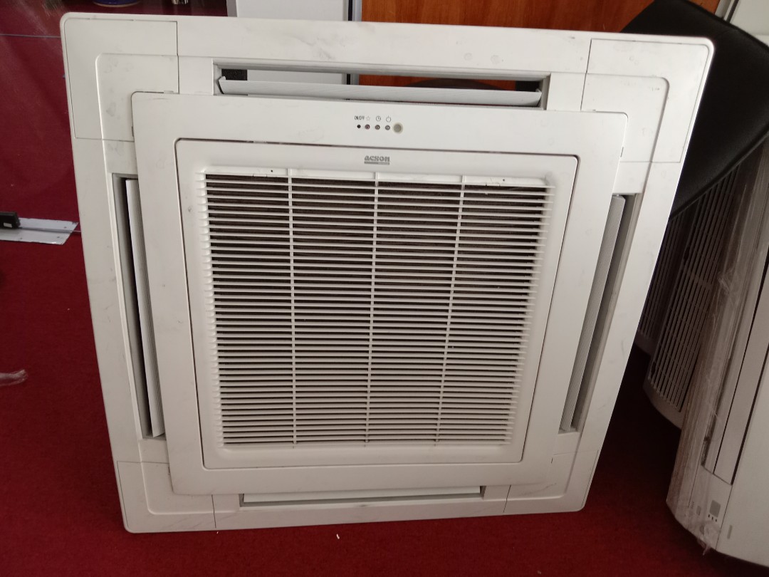 2hp Acson Ceilling Cassette Aircond T00600, TV & Home Appliances, Air ...