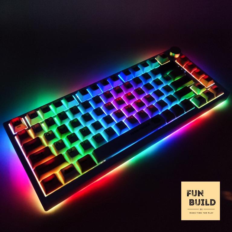 75v5 75% Mechanical Keyboard Kit PC Mount Silicone Filler Poron Foam ...