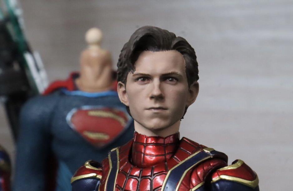 預訂 1/12 marvel avengers Shf mafex no way home spiderman Tobey Andrew ...
